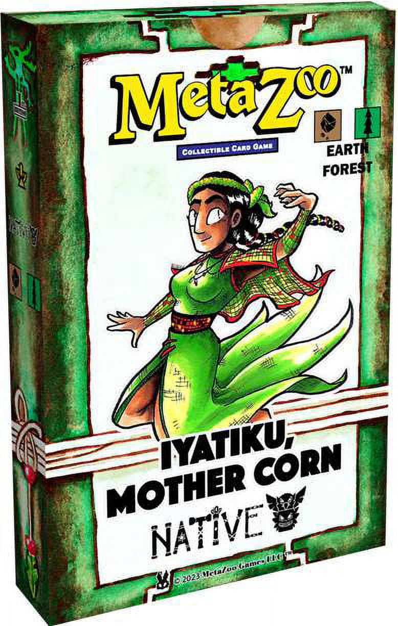 MetaZoo Cryptid Nation Native Iyatiku, Mother Corn Theme Deck (1st ...