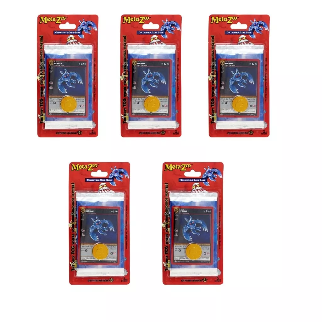MetaZoo TCG: Cryptid Nation - Blister Pack - 2nd Edition x5 - Walmart.com