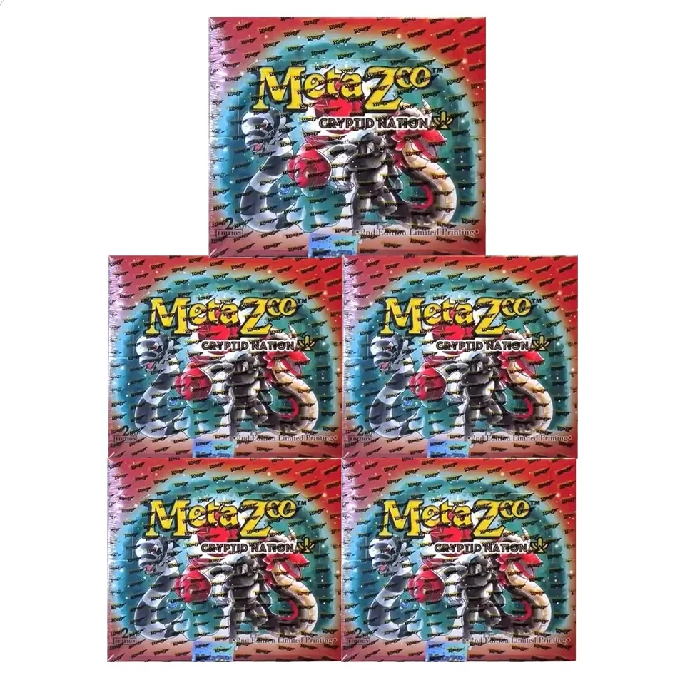 MetaZoo TCG: Cryptid Nation - Booster Box - 2nd Edition x5 - Walmart.com