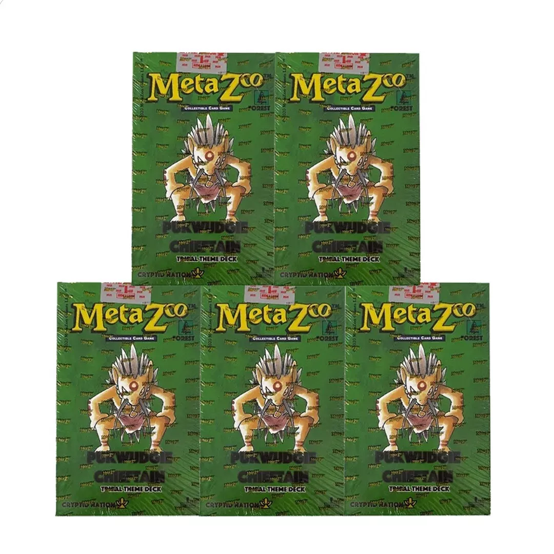 MetaZoo TCG: Cryptid Nation Pukwudgie Chieftain Tribal Theme Deck 1st ...