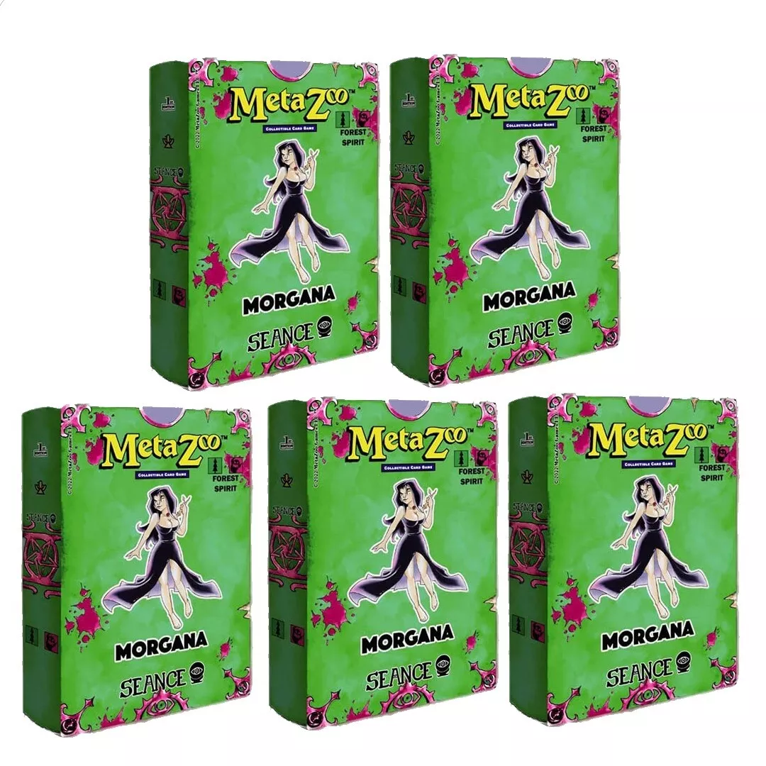 MetaZoo TCG: Seance: First Edition Tribal Theme Deck - Morgana x5 ...