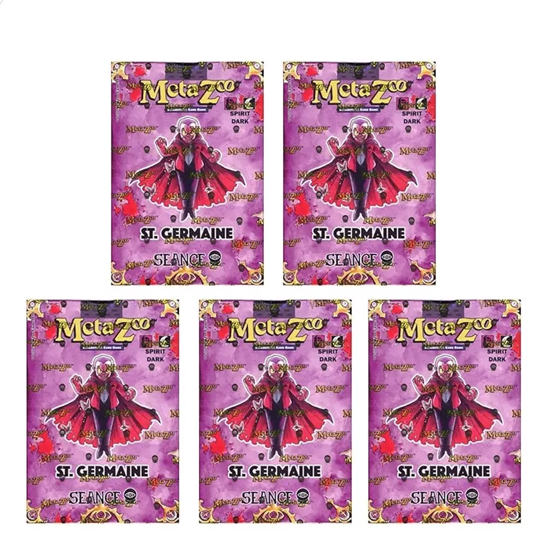 MetaZoo TCG: Seance First Edition Tribal Theme Deck- St. Germaine x5 ...