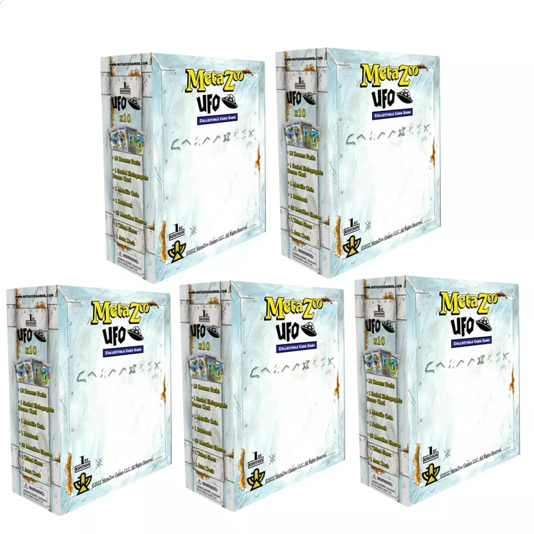 MetaZoo TCG - UFO 1st Edition Spellbook x5 - Walmart.com