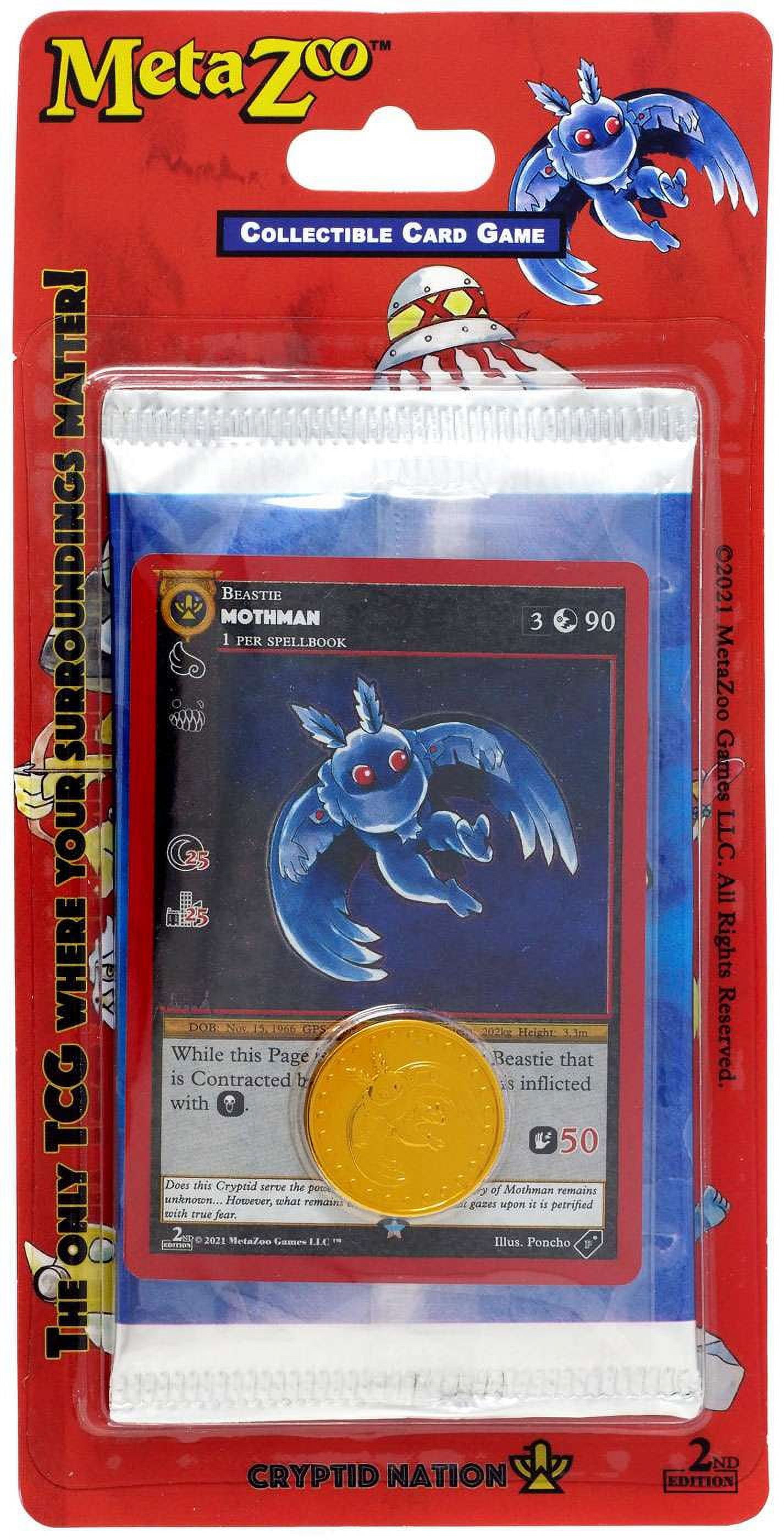 MetaZoo Trading Card Game Cryptid Nation Base Set BLISTER Pack (2nd ...