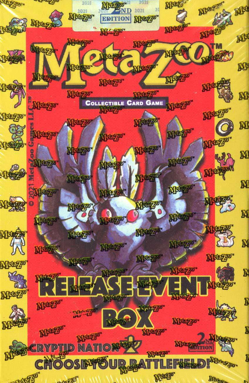 MetaZoo TCG: Cryptid Nation Release Event Box (2nd Edition) - Walmart.com