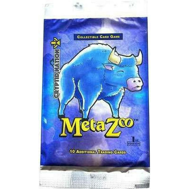 MetaZoo Trading Card Game Cryptid Nation Booster Pack (First Edition ...