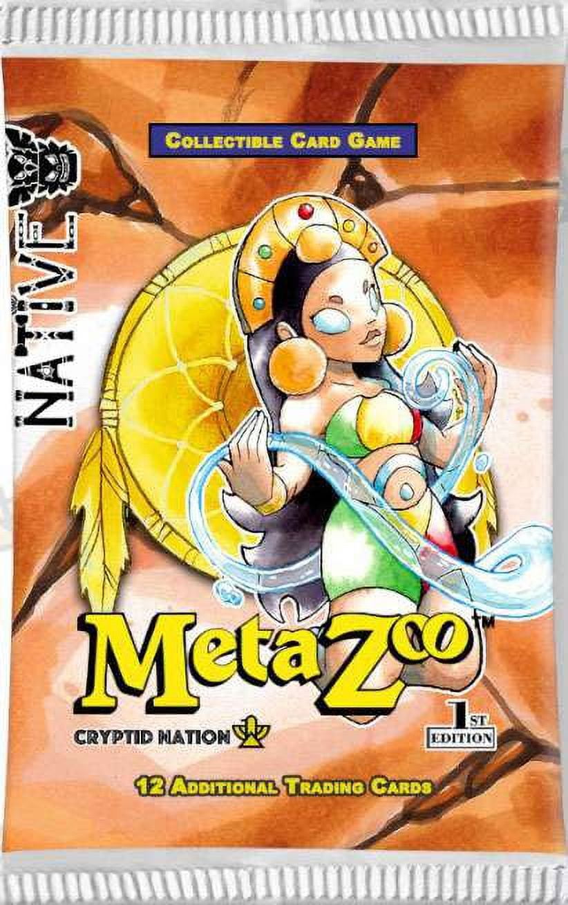 MetaZoo Trading Card Game Cryptid Nation Native Booster Pack (1st ...