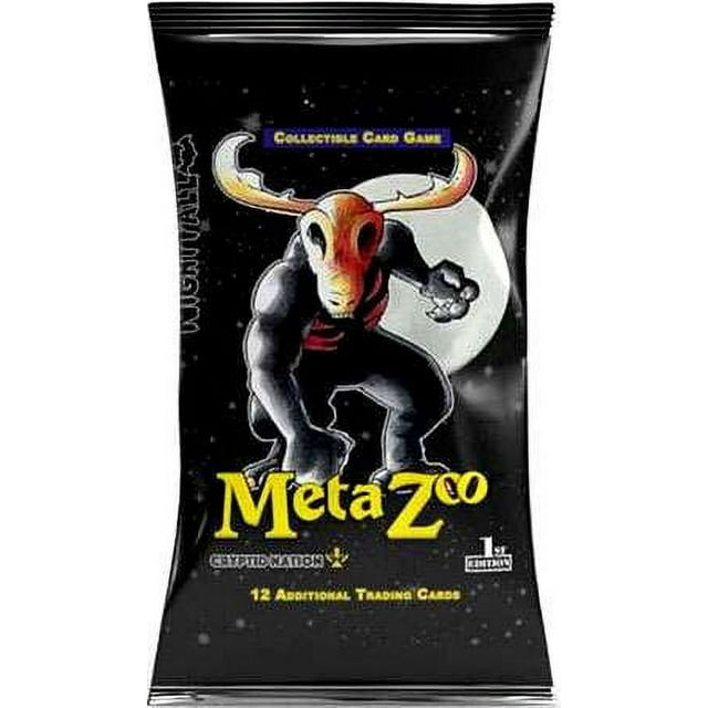 MetaZoo Trading Card Game Cryptid Nation Nightfall Booster Pack (1st ...
