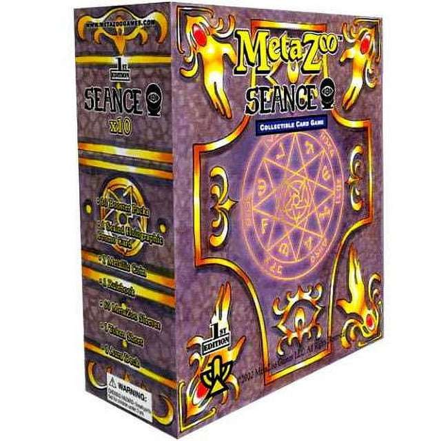 MetaZoo Trading Card Game Cryptid Nation Seance Spellbook (1st Edition ...
