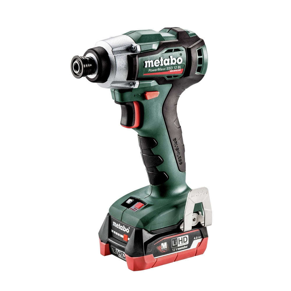 Metabo 12V Powermaxx 1/4In Hex Compact Impact Driver Kit - Walmart.com