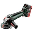 Metabo 613059520 WPB 18 LT BL 11-125 Quick 18V Brushless LiHD 4-1/2 in. / 5 in. Cordless Brake ...