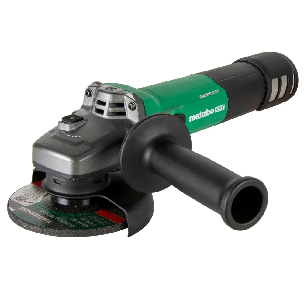 Metabo HPT Angle Grinder | 4-1/2-Inch | 12 Amp | AC Brushless Motor ...