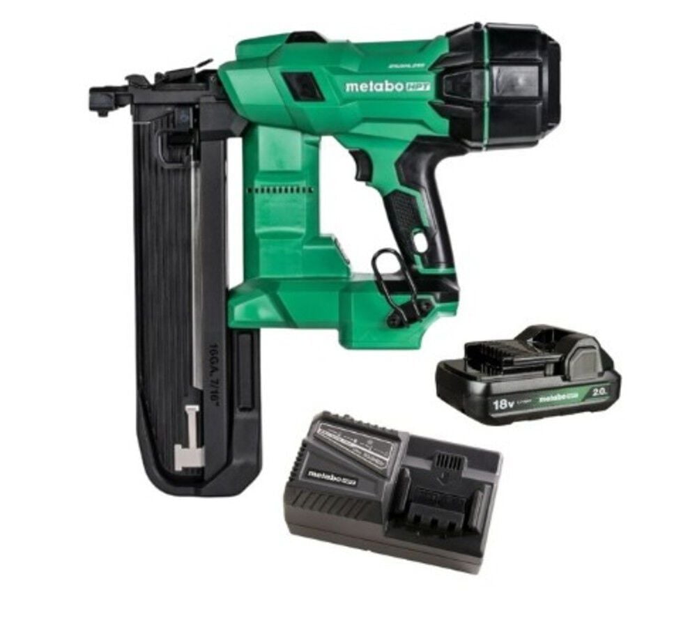 Metabo Hpt 18V Multivolt 7/16 Inch Standard Crown Stapler 2 Ah Kit ...