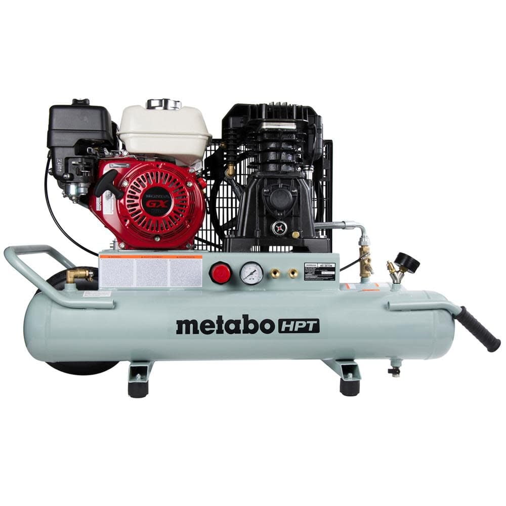 Metabo Hpt 8 Gallon Gas Powered Wheelbarrow Air Compressor - Walmart.com