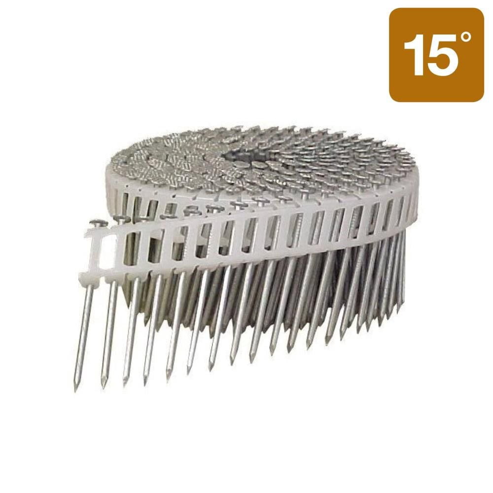 Metabo Hpt Nails 2 1/4In Ring Shank Plastic Sheet Coil Fiber Cement ...