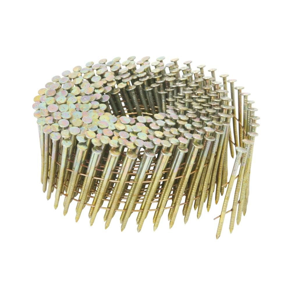 Metabo Hpt Siding Nails 2 1/4In Ring Shank Electro Galvanized Wire Coil ...