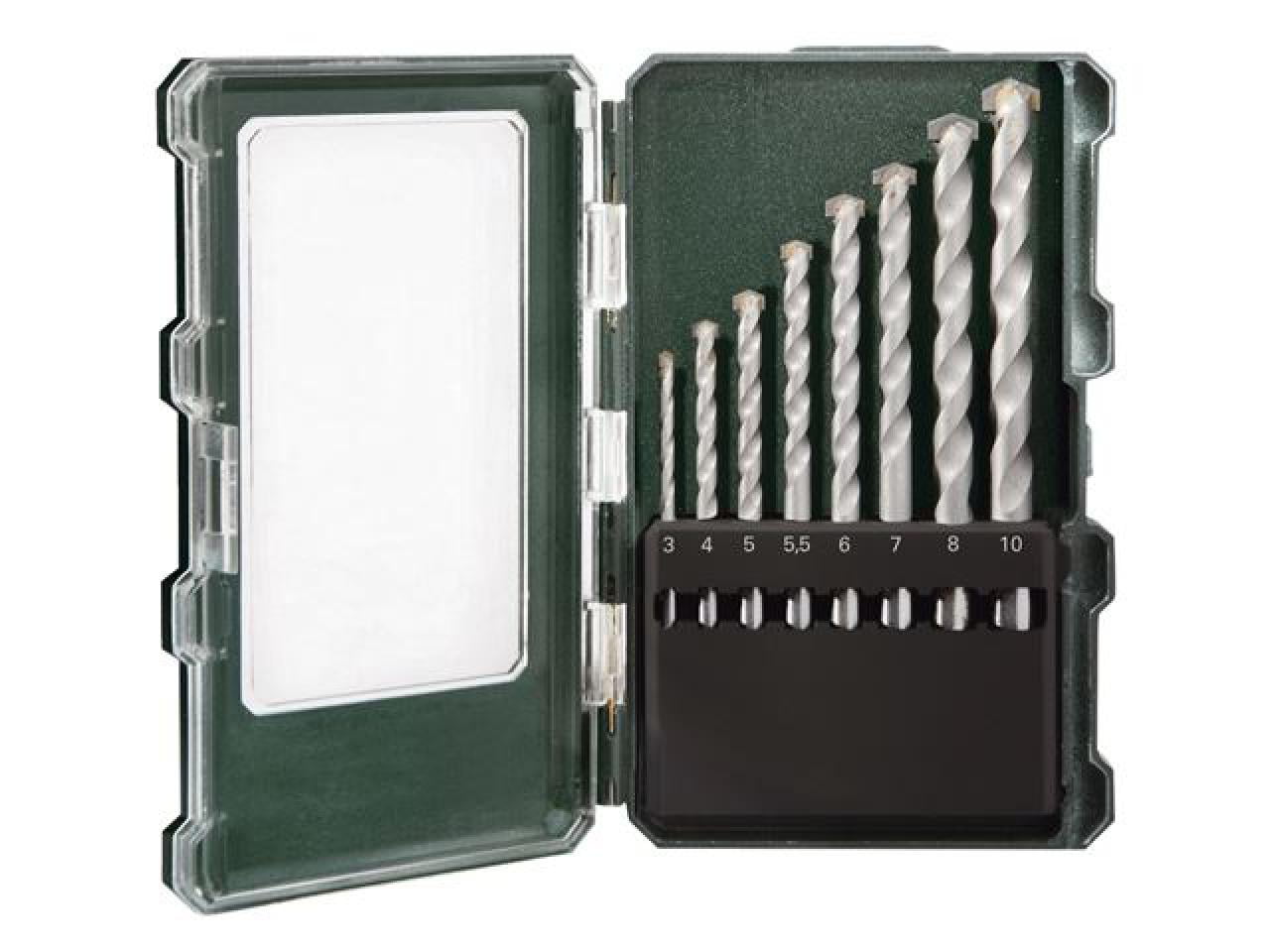 Metabo - Masonry Drill Set 8 Piece 3-10mm - Walmart.com