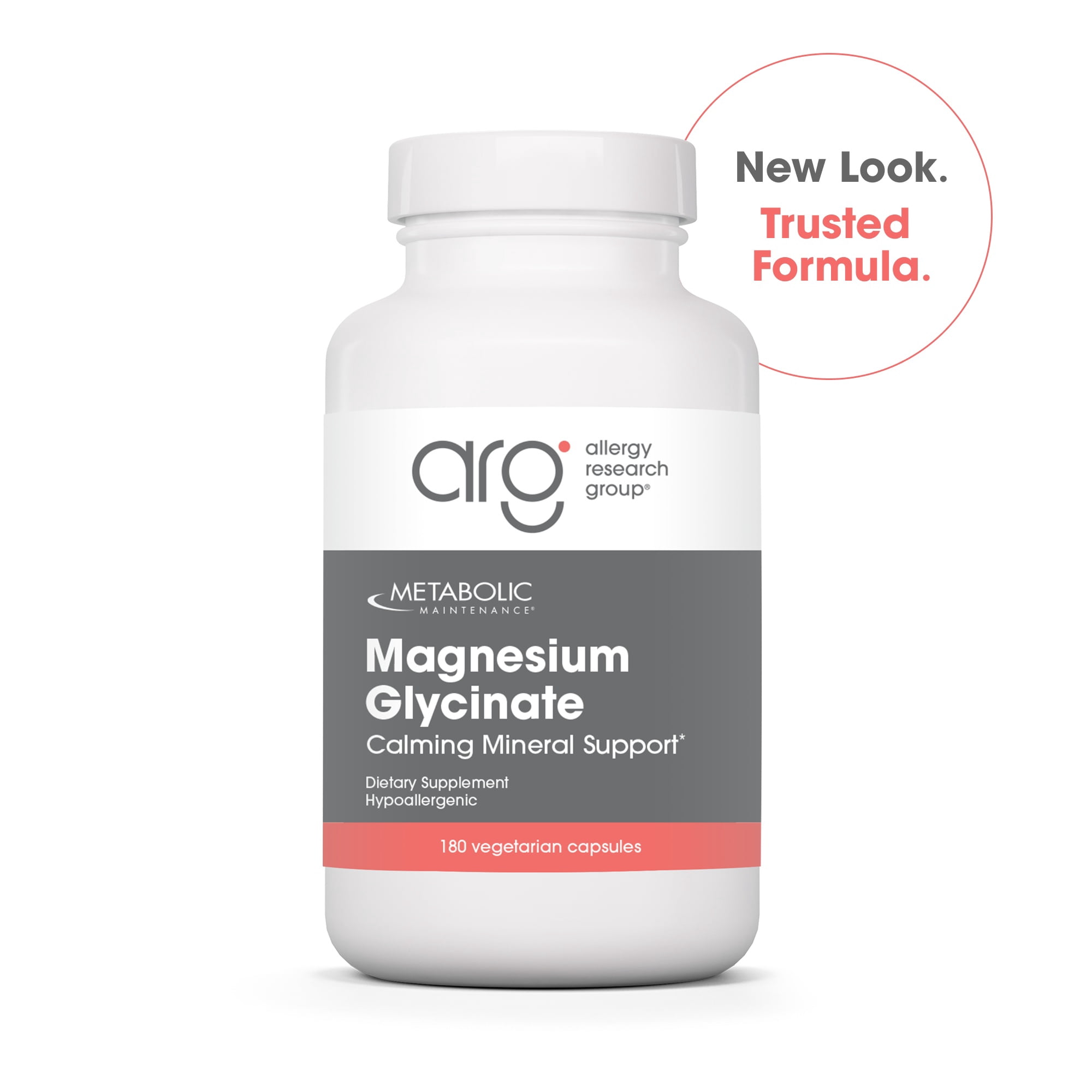 Metabolic Maintenance Magnesium Glycinate - Absorbic Acid & Ascorbyl ...