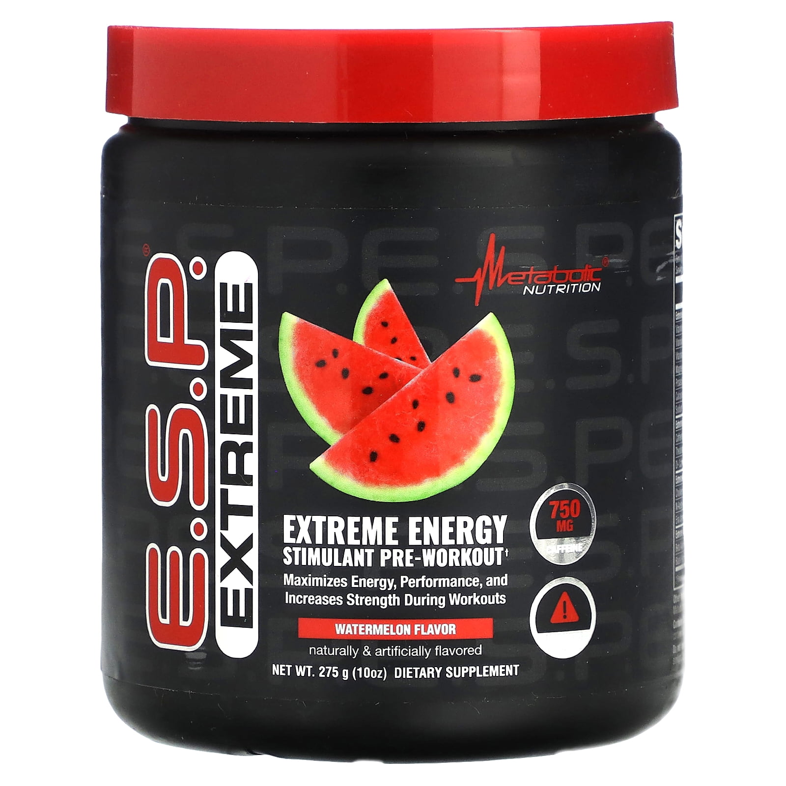 Metabolic Nutrition E.S.P. Extreme Energy Stimulant Pre-Workout ...