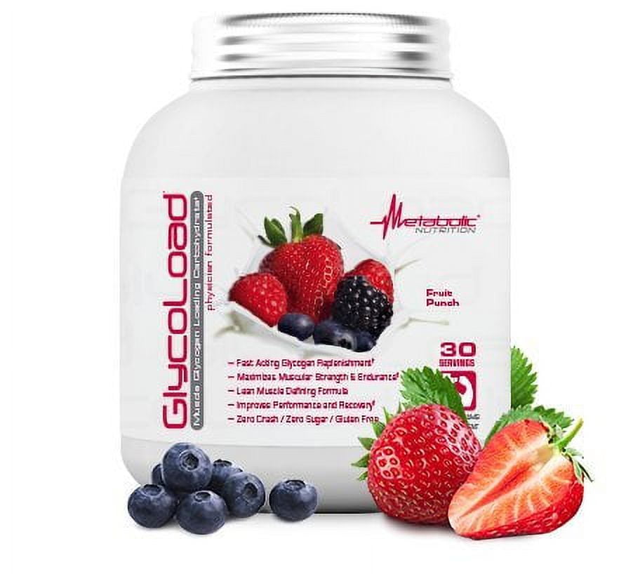 Metabolic Nutrition GlycoLoad, Fruit Punch, 30 Servings - Walmart.com