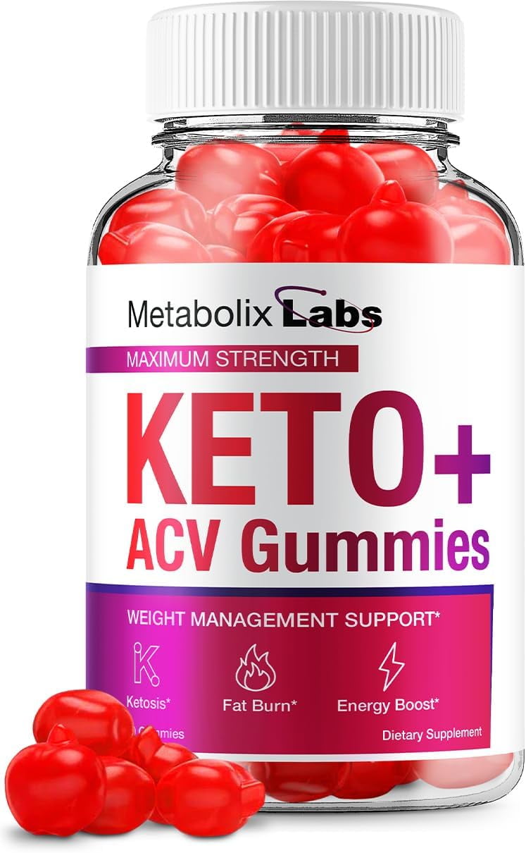 Metabolix Labs Keto ACV Gummies - Advanced Formula, Dietary Supplement ...