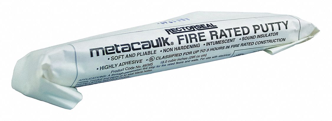 Metacaulk Fire Barrier Putty,Sausage 66345 - Walmart.com