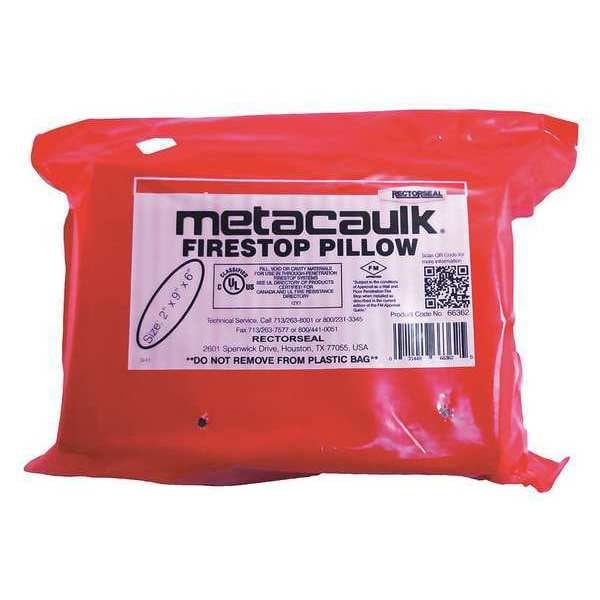Metacaulk Firestop Pillow,Red,Intumescent 66362 - Walmart.com