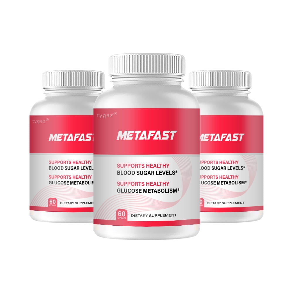 Metafast - MetaFast Capsules (3 Pack) - Walmart.com