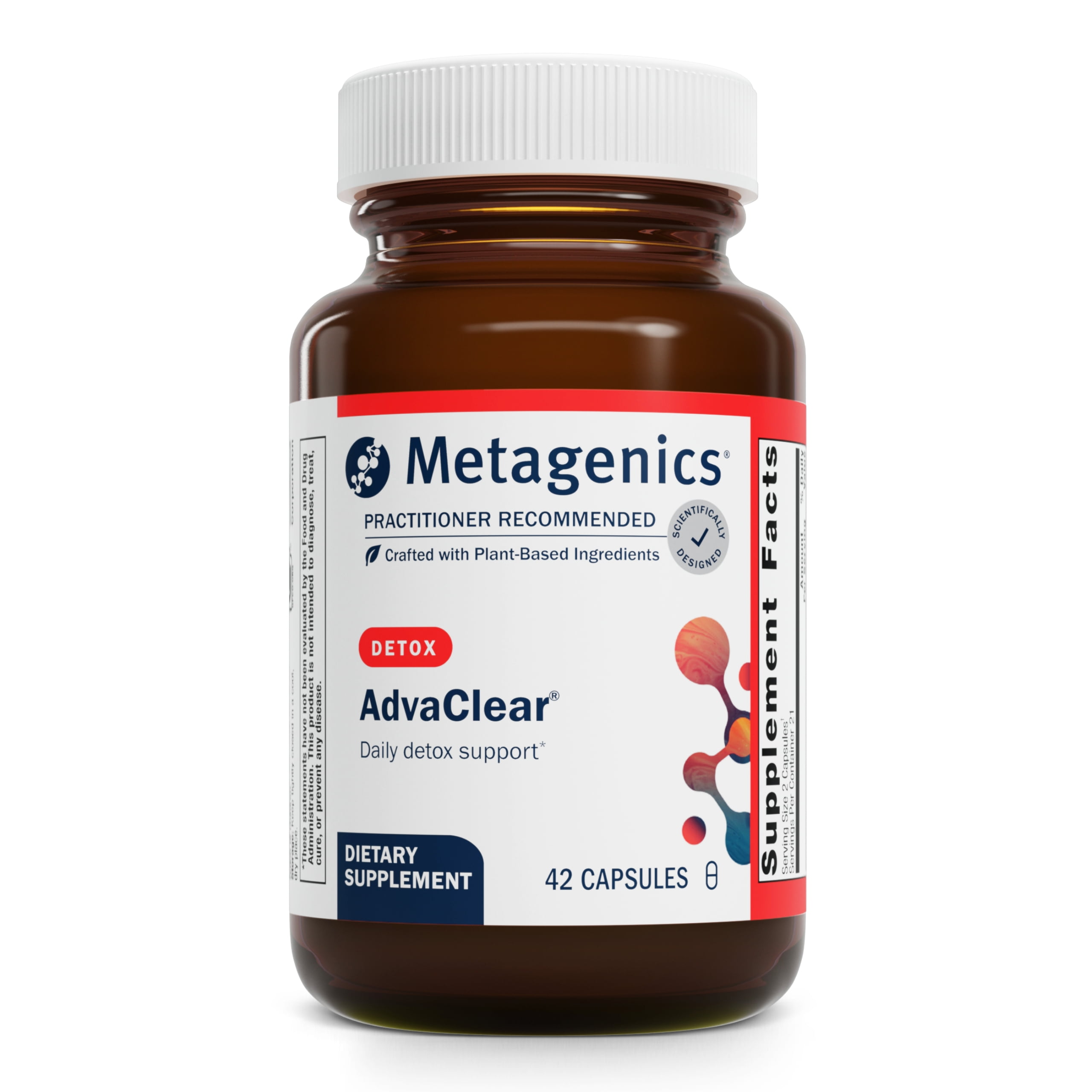 Metagenics AdvaClear - Daily Support for Detoxification* - Detox ...