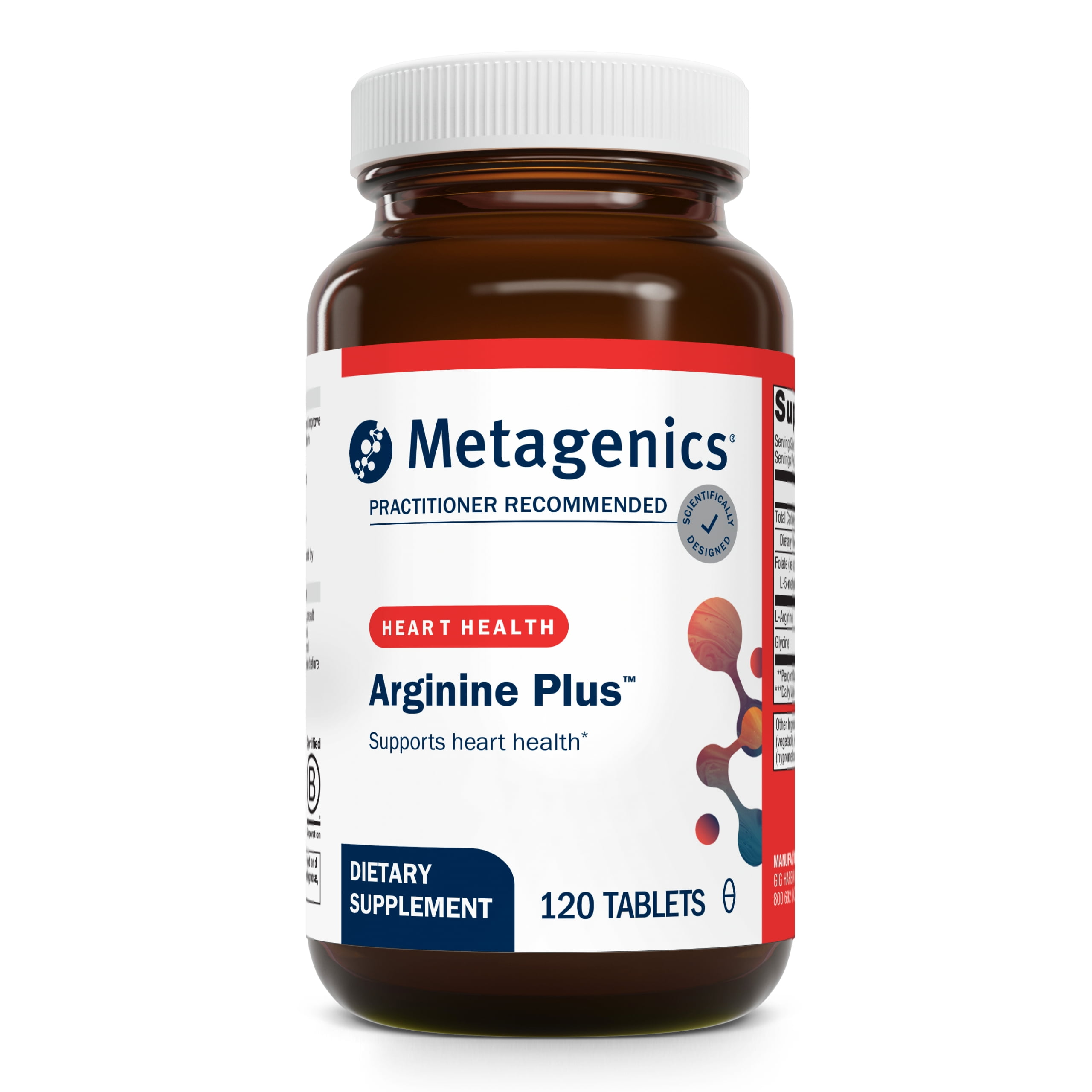 Metagenics Arginine Plus - 1.5 g L-Arginine - Supports Blood Flow ...
