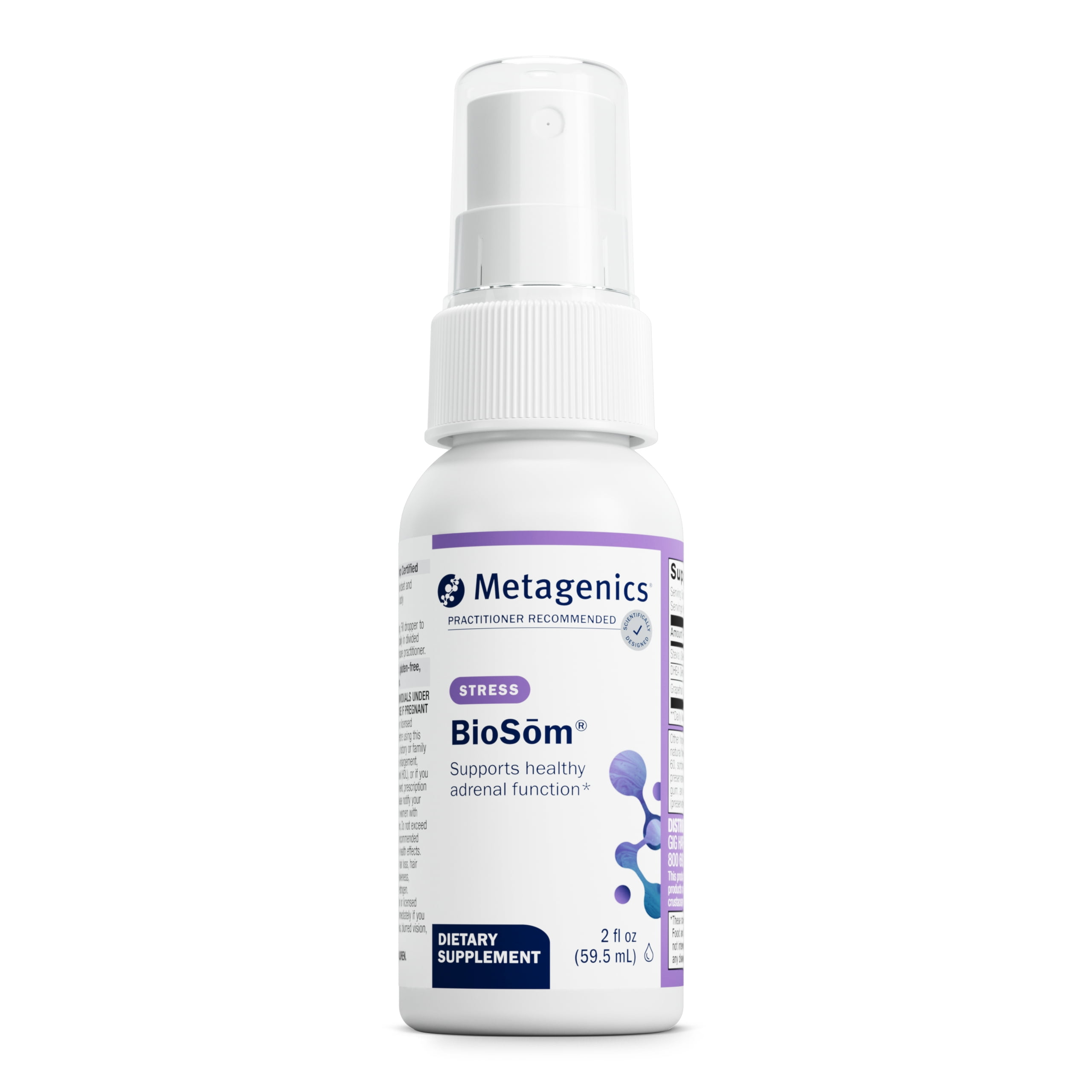 Metagenics BioSom - Liquid DHEA Supplement Spray - For Men & Women ...