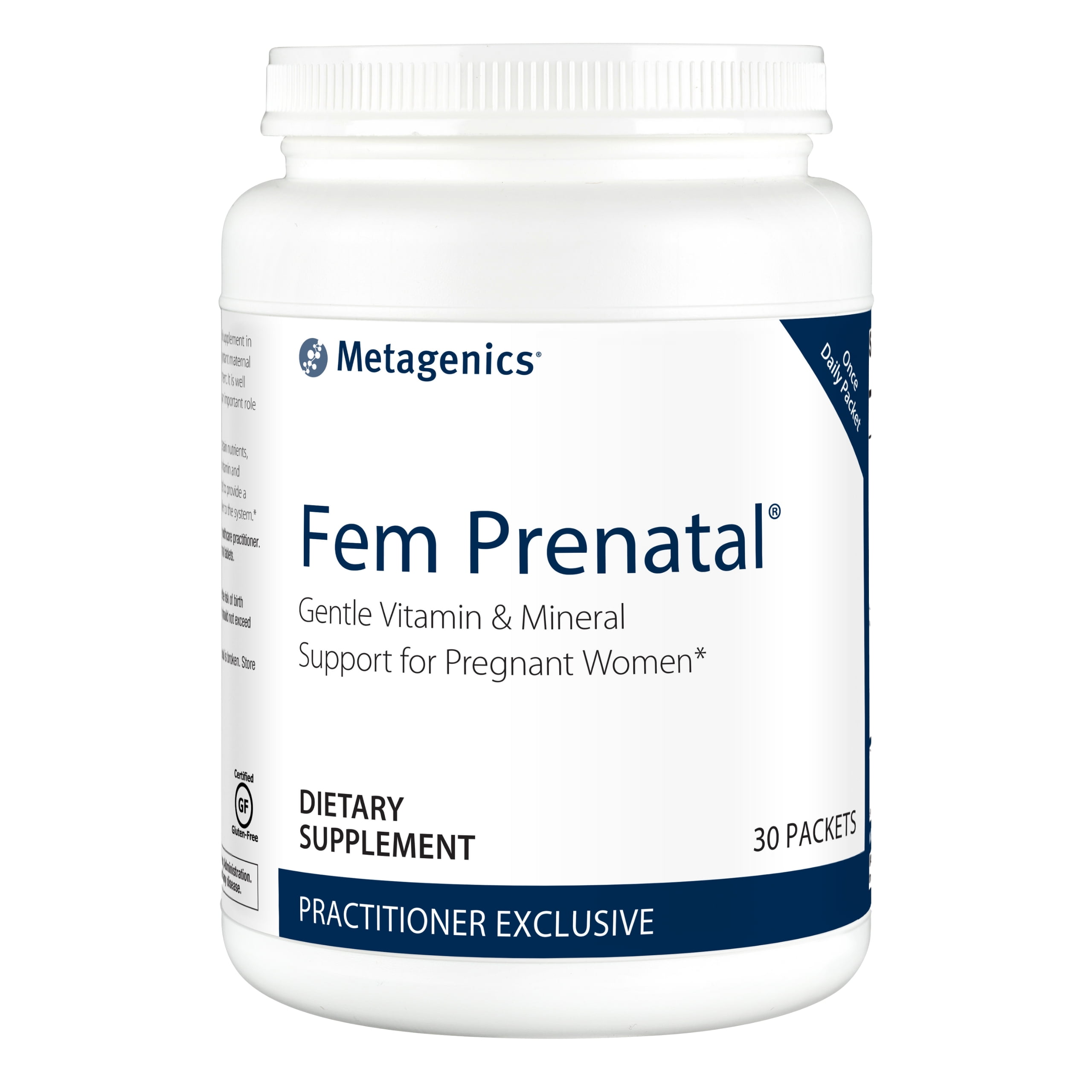 Metagenics Fem Prenatal - Prenatal Vitamin & Minerals Supplement ...