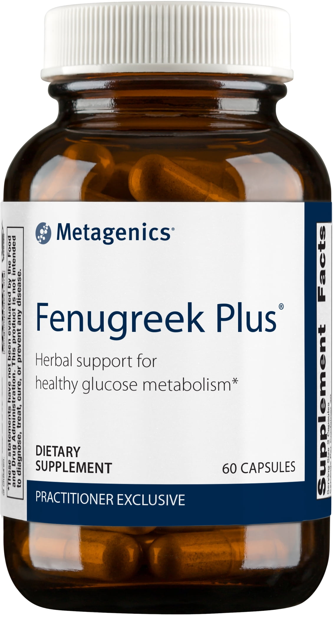 Metagenics Fenugreek Plus Capsules, Healthy Metabolism Support, 60 ...