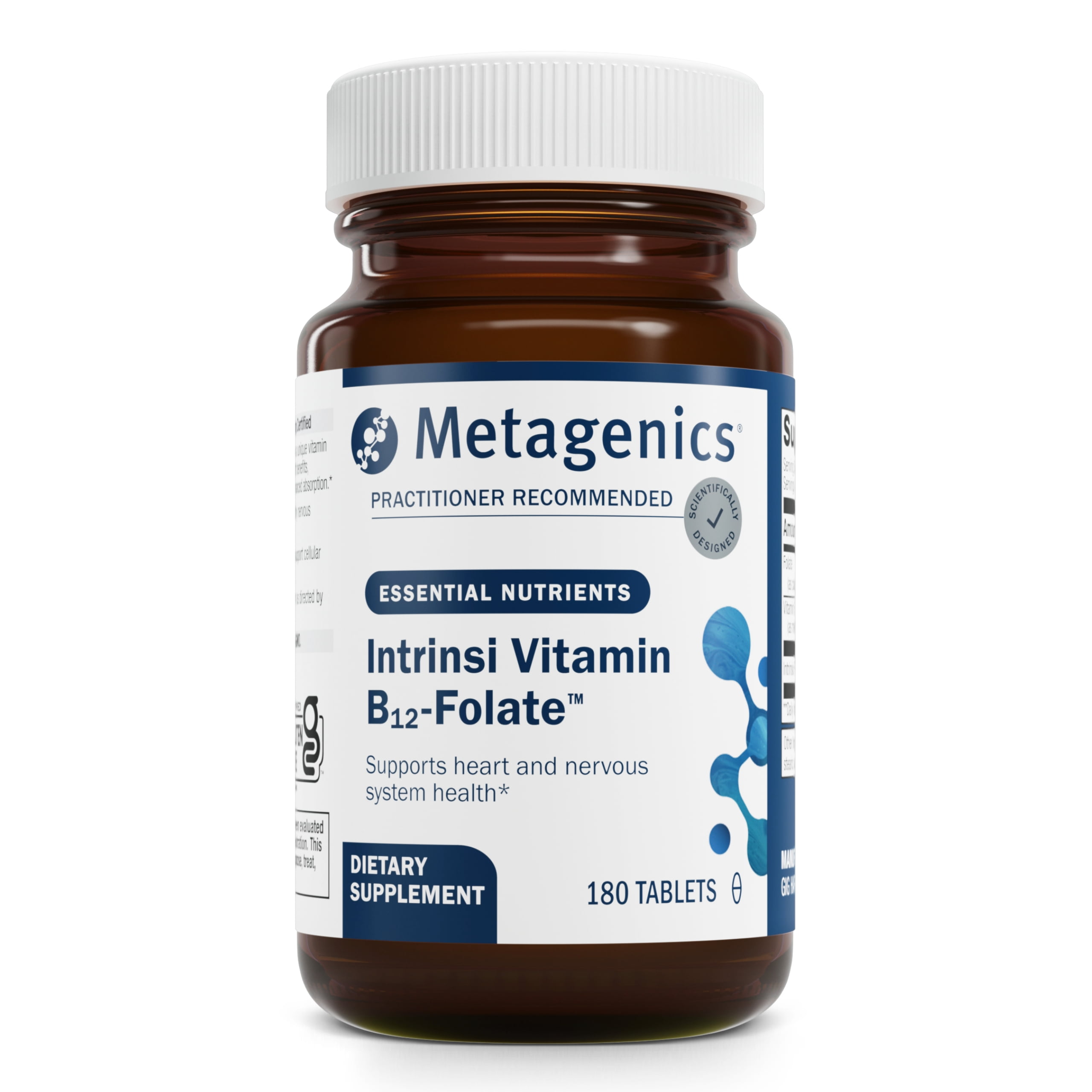 Metagenics Intrinsi Vitamin B12-Folate - Nervous System & Heart Health ...