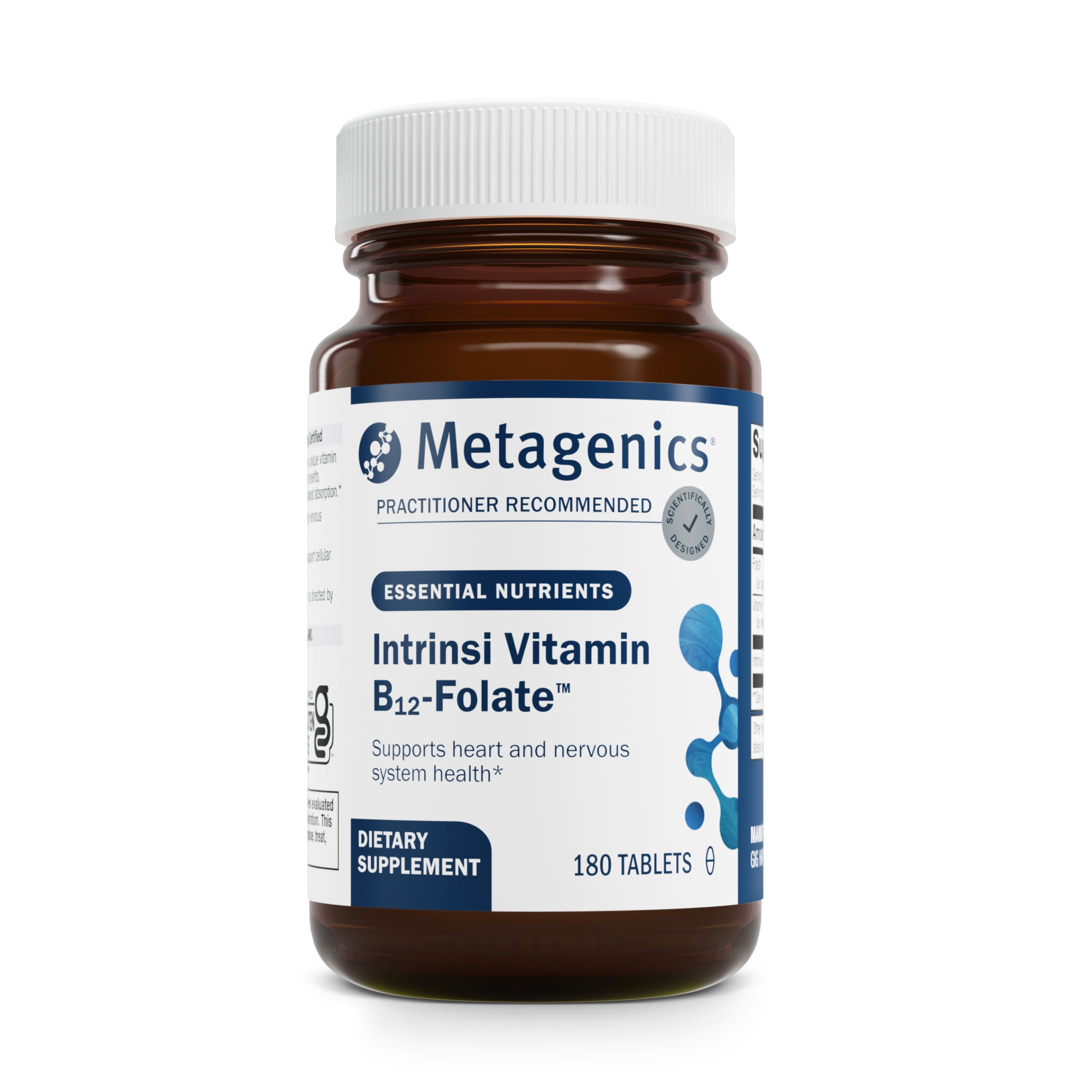 Metagenics Intrinsi Vitamin B12-Folate - Nervous System & Heart Health ...