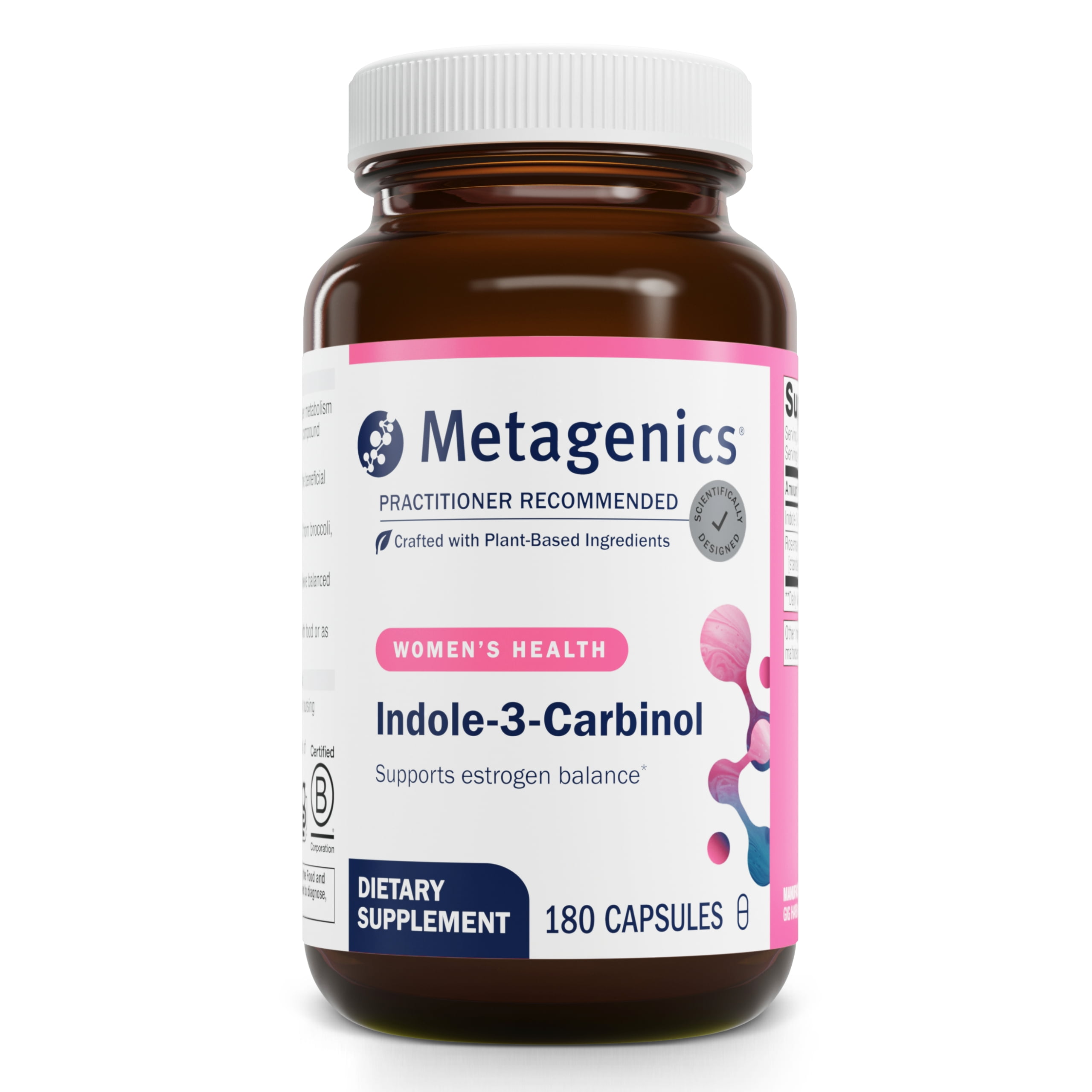 Metagenics Meta Indole-3-Carbinol - 150 g Indole-3-Carbinol - Supports ...