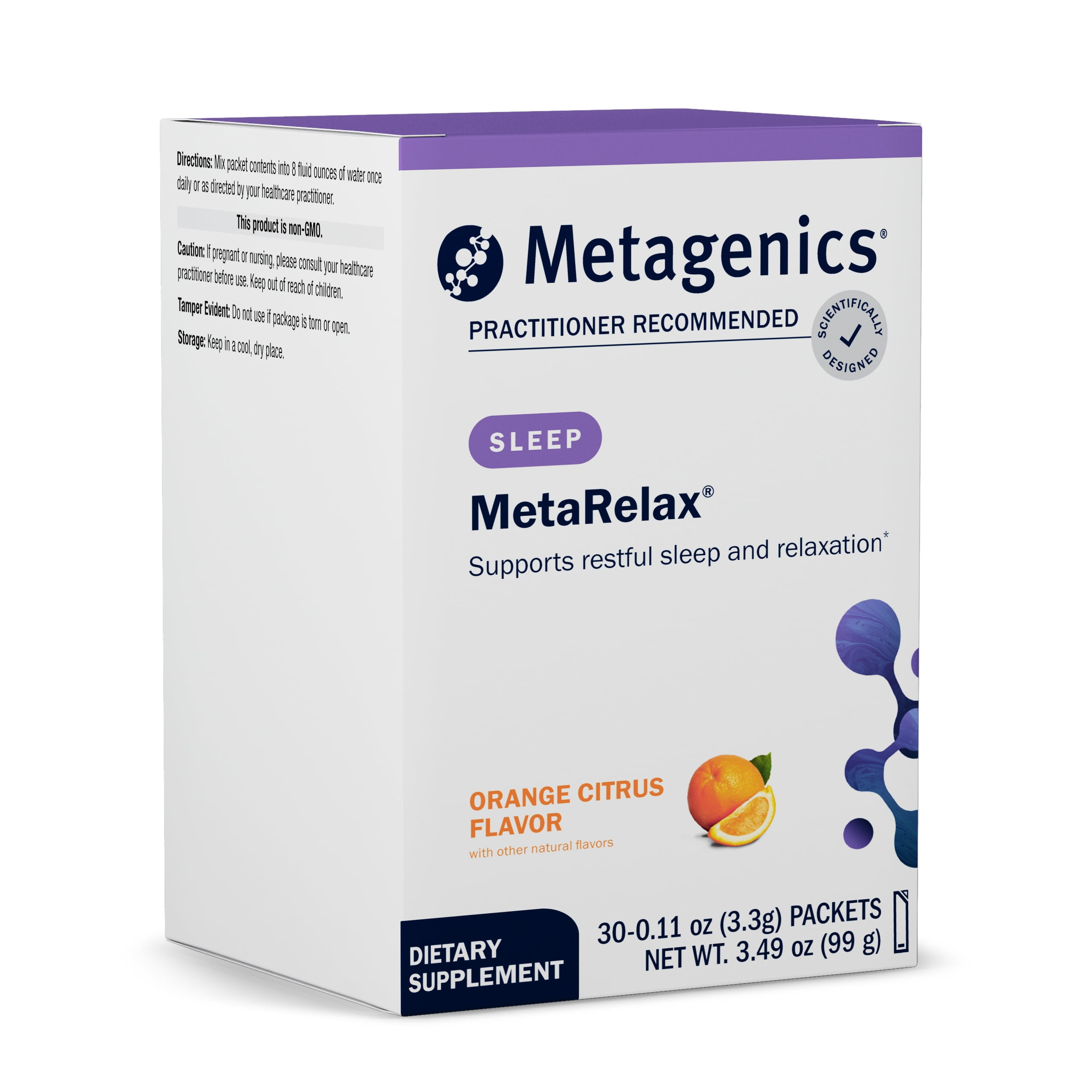 Metagenics MetaRelax Magnesium Powder Blend to Help Promote Restful ...