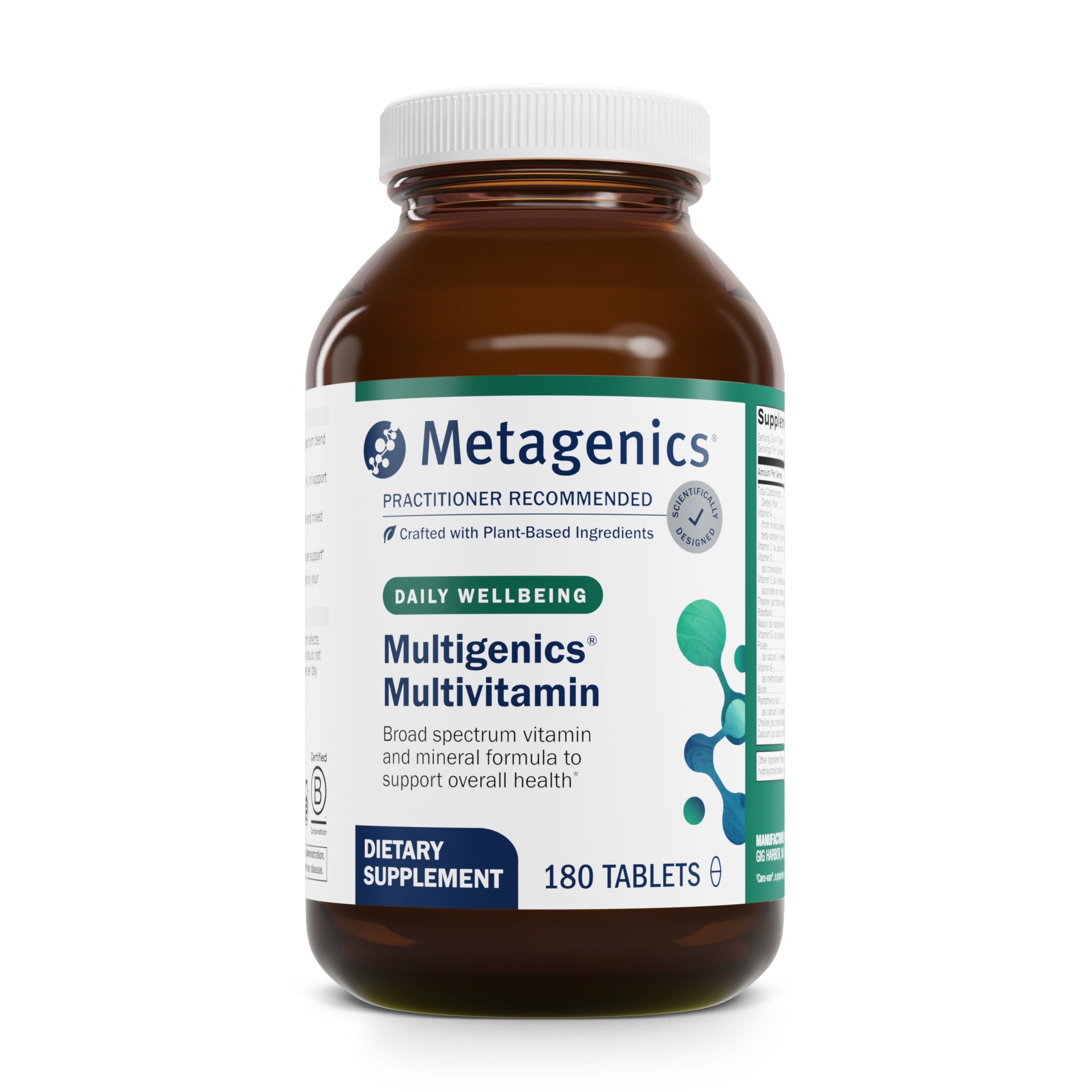 Metagenics Multigenics Multivitamin - Fast Release Multivitamin ...