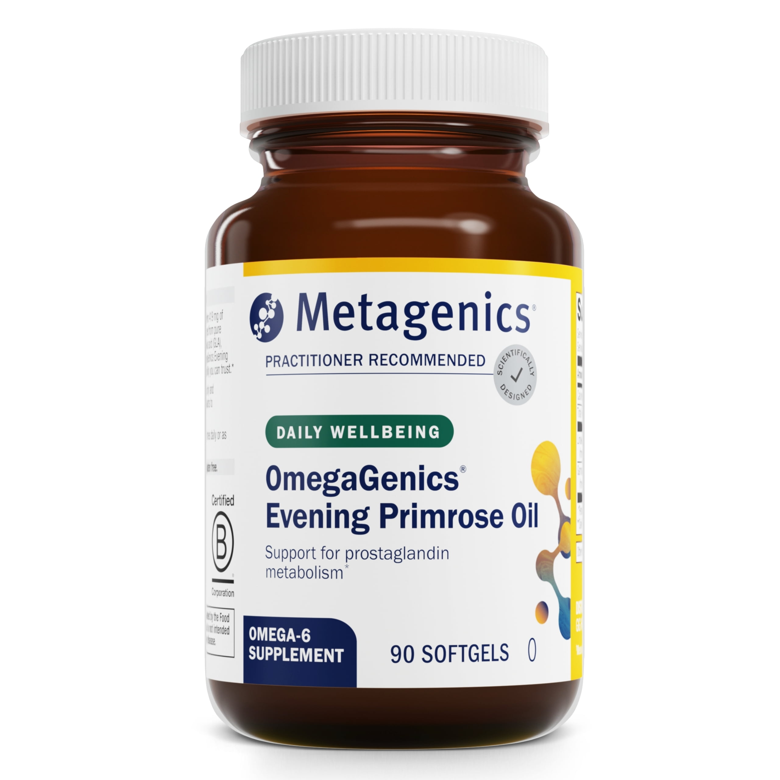 Metagenics OmegaGenics Evening Primrose Oil - Supports Prostaglandin ...