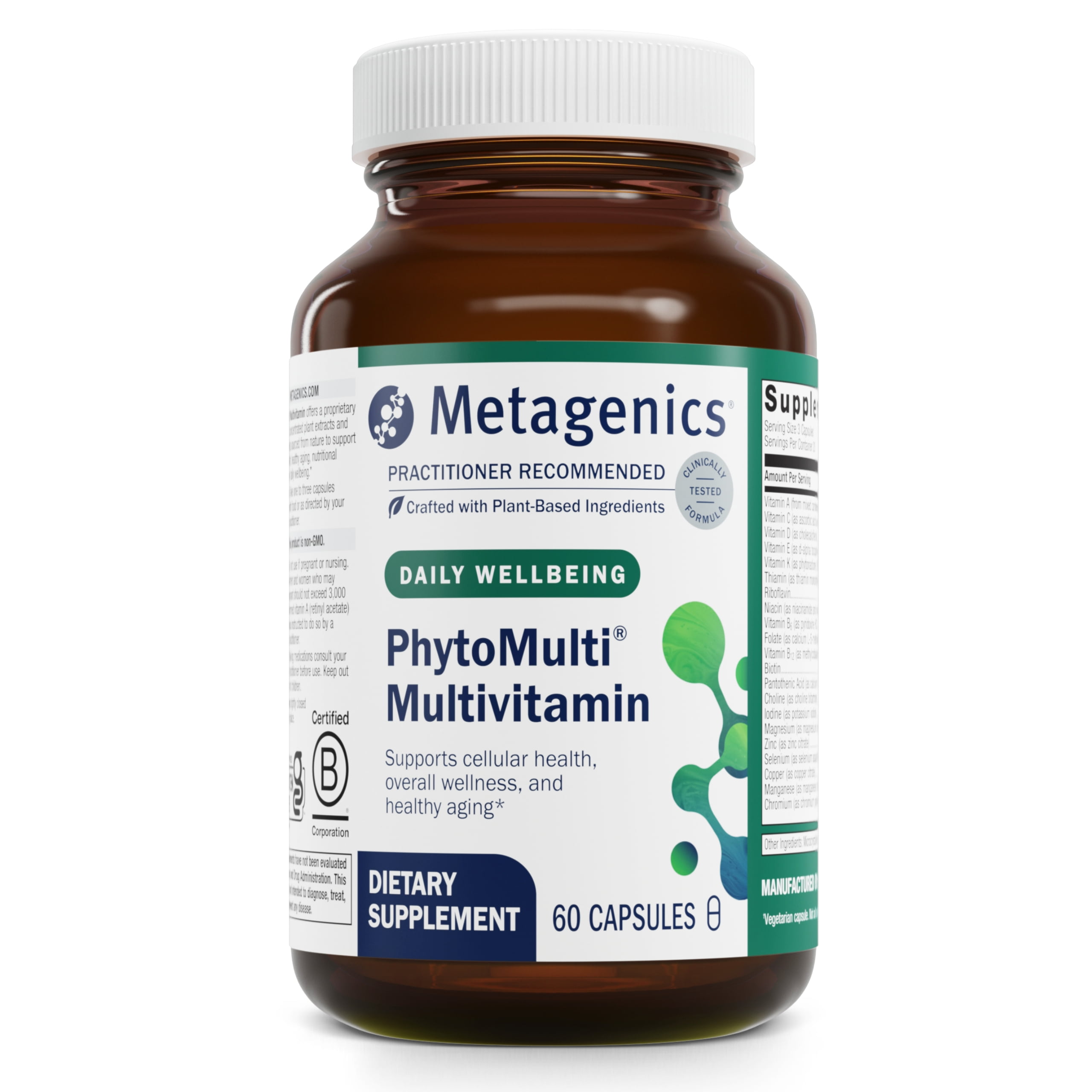 Metagenics PhytoMulti Multivitamin - Daily Multivitamins with ...