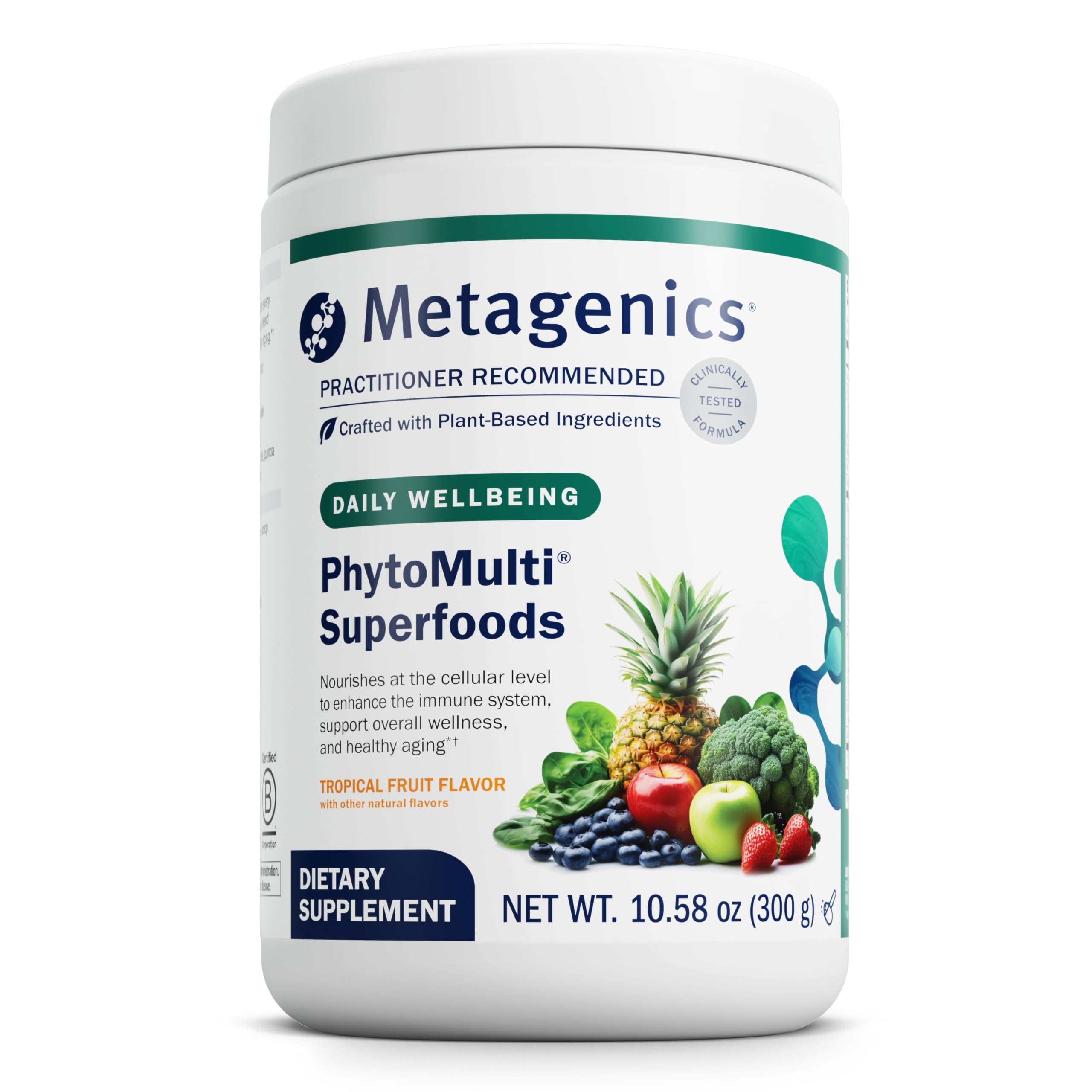 Free Shipping! Metagenics PhytoGanix - Organic Fruit & Vegetable ...