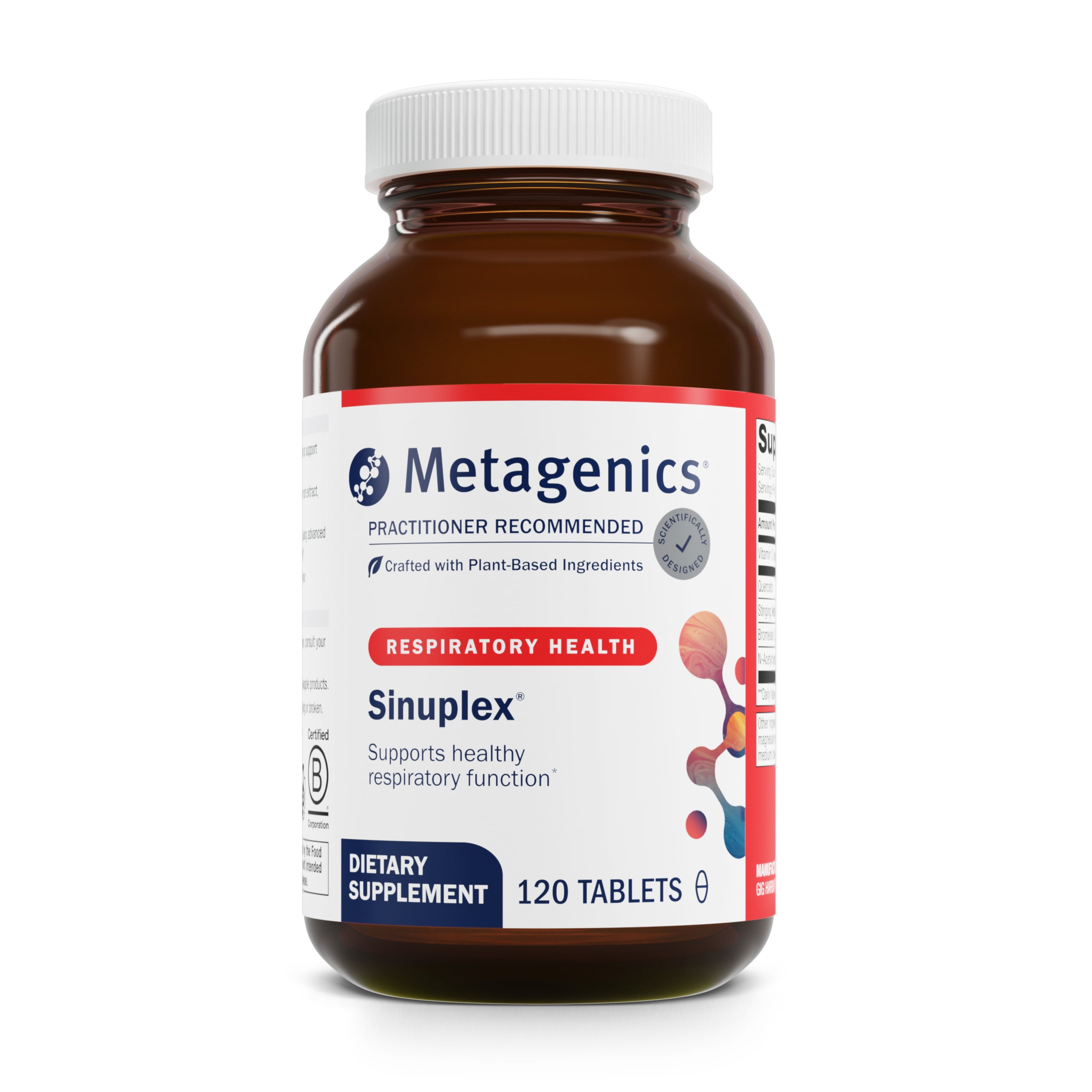 Metagenics Sinuplex - Healthy Respiratory Support* - With Vitamin C ...