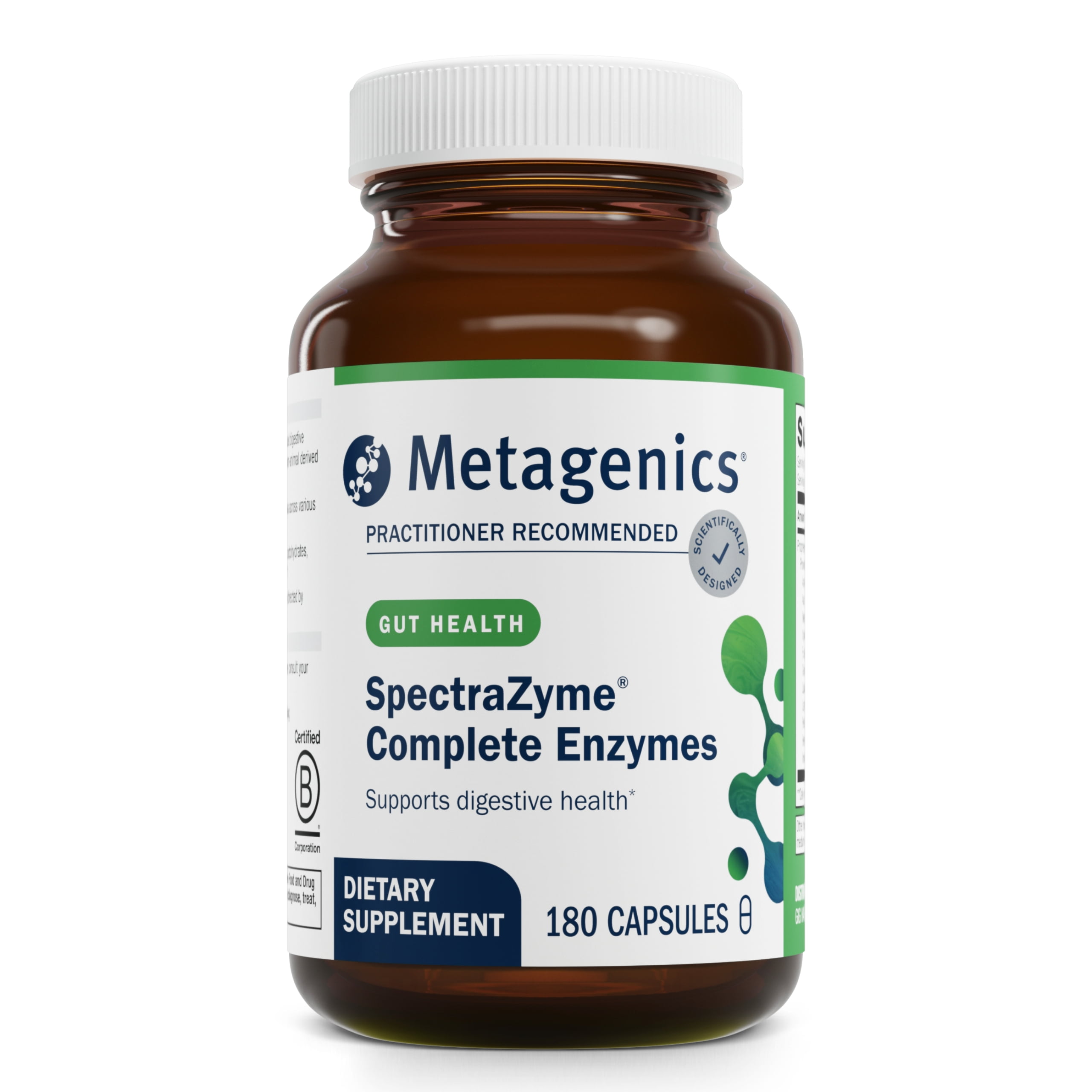 Metagenics SpectraZyme Complete Enzyme Complex - Digestive Enzymes ...