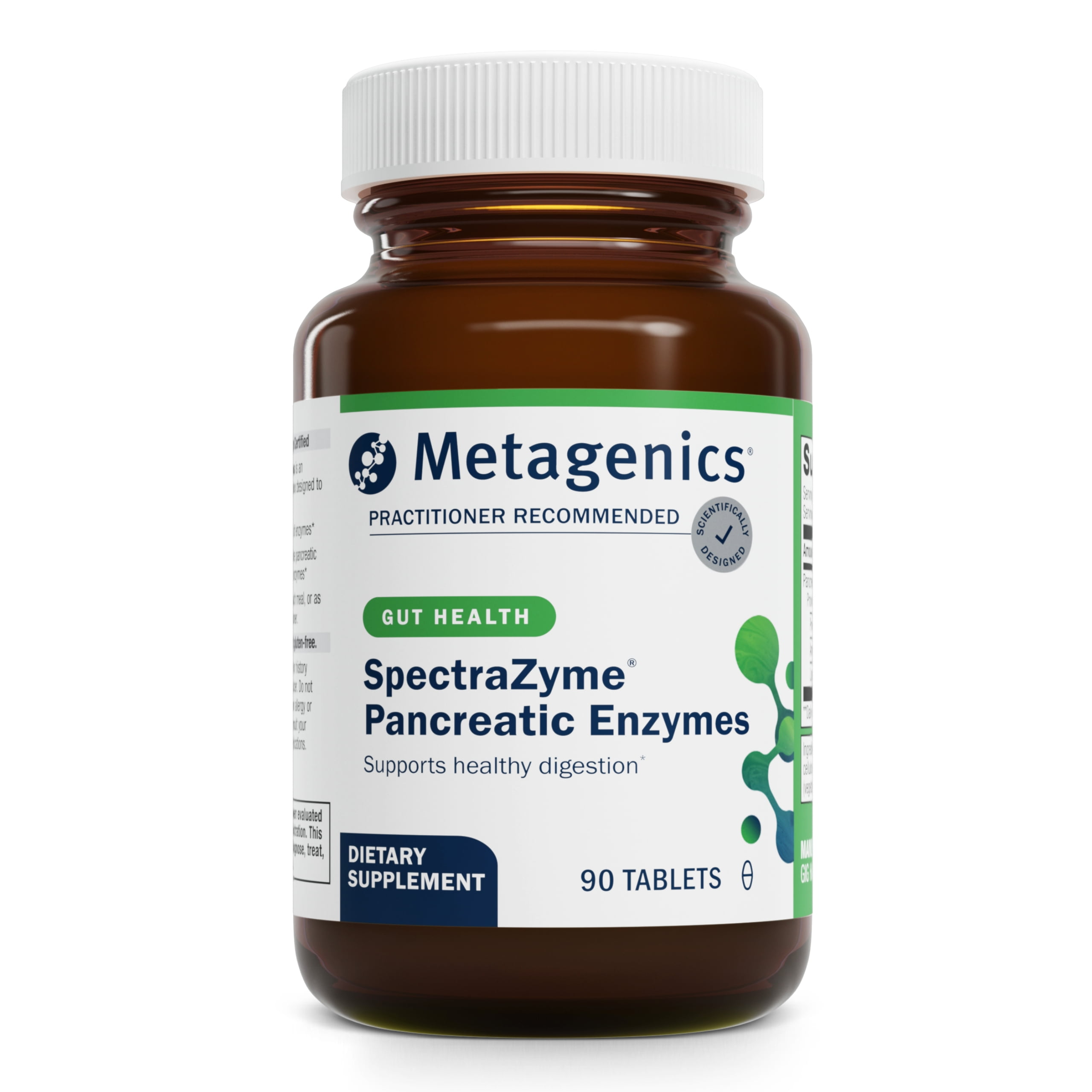 Metagenics SpectraZyme Pancreatic Enzymes - Digestion Supplement ...