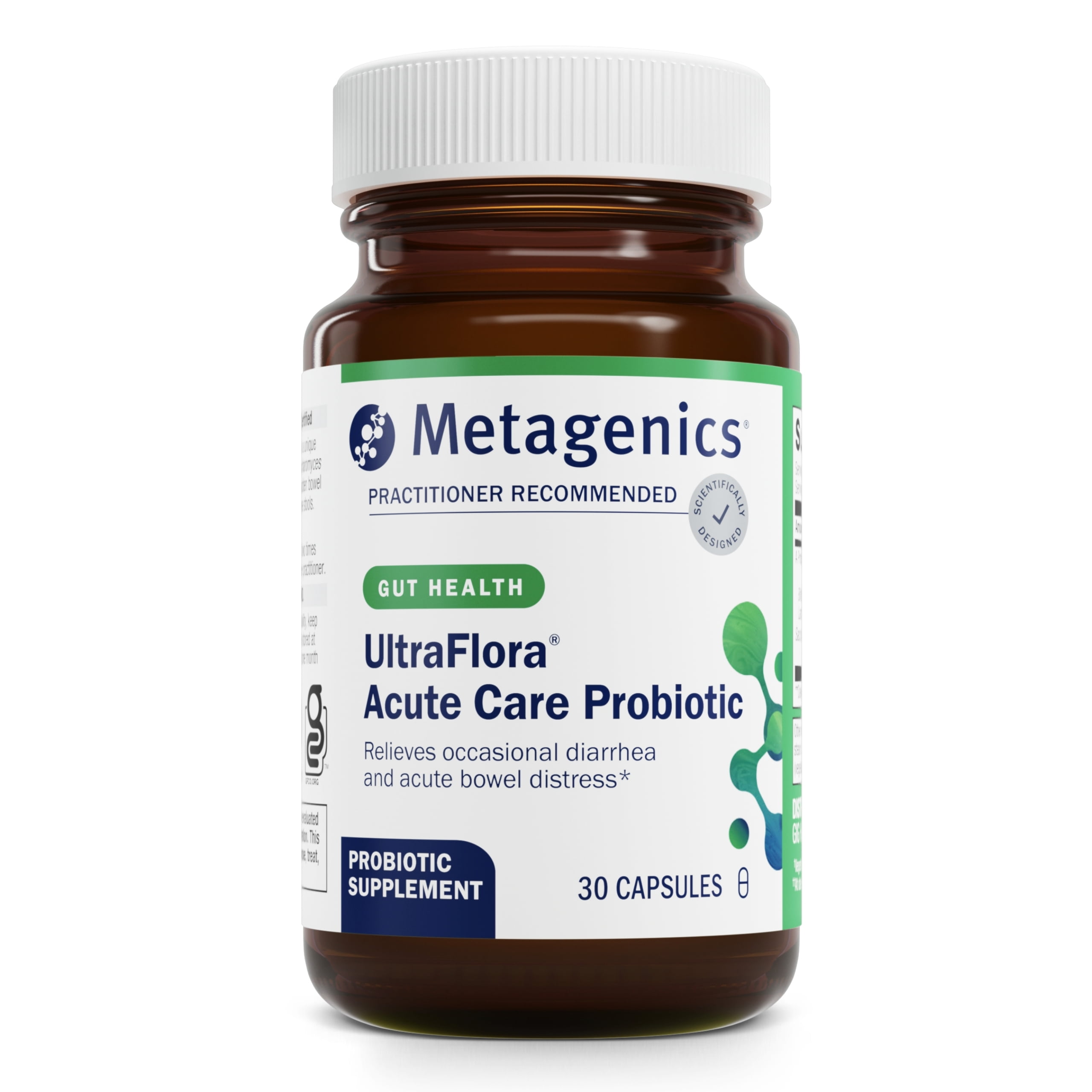 Metagenics UltraFlora Acute Care - For Acute Bowel Distress* - Support Immune & Digestive Health ...