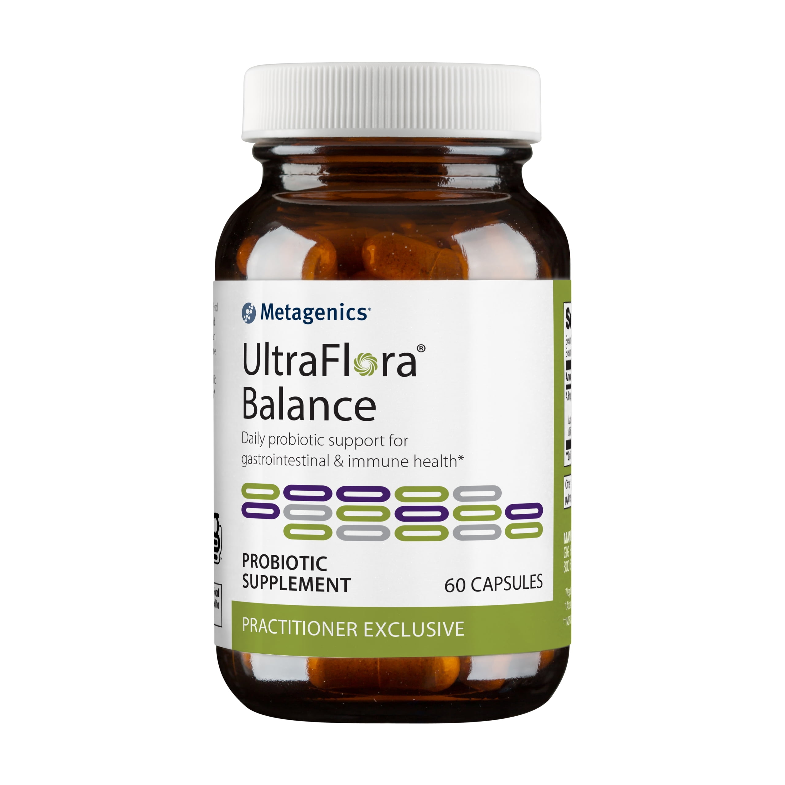 Metagenics UltraFlora Balance, Digestive Health Probiotics,* 60 Caps ...