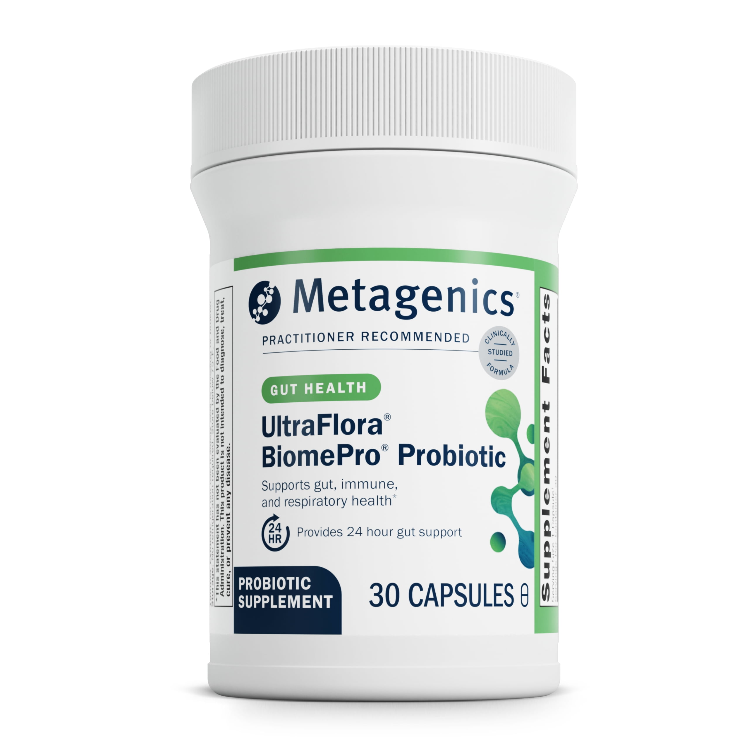 Metagenics UltraFlora BiomePro Probiotic - Daily Multistrain Probiotic ...