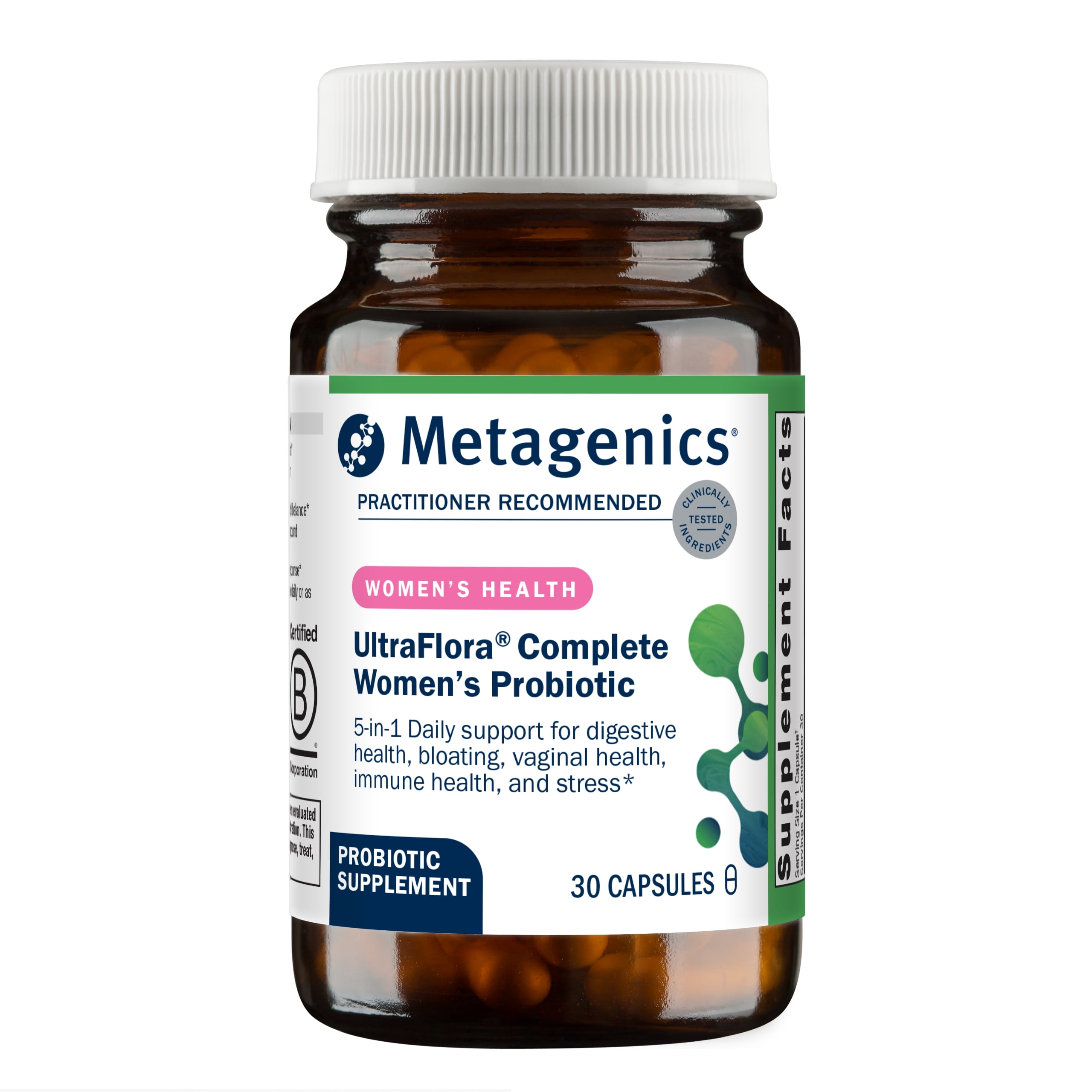 Metagenics Ultraflora Complete Women's Probiotic - 5-in-1 Multi-benefit ...