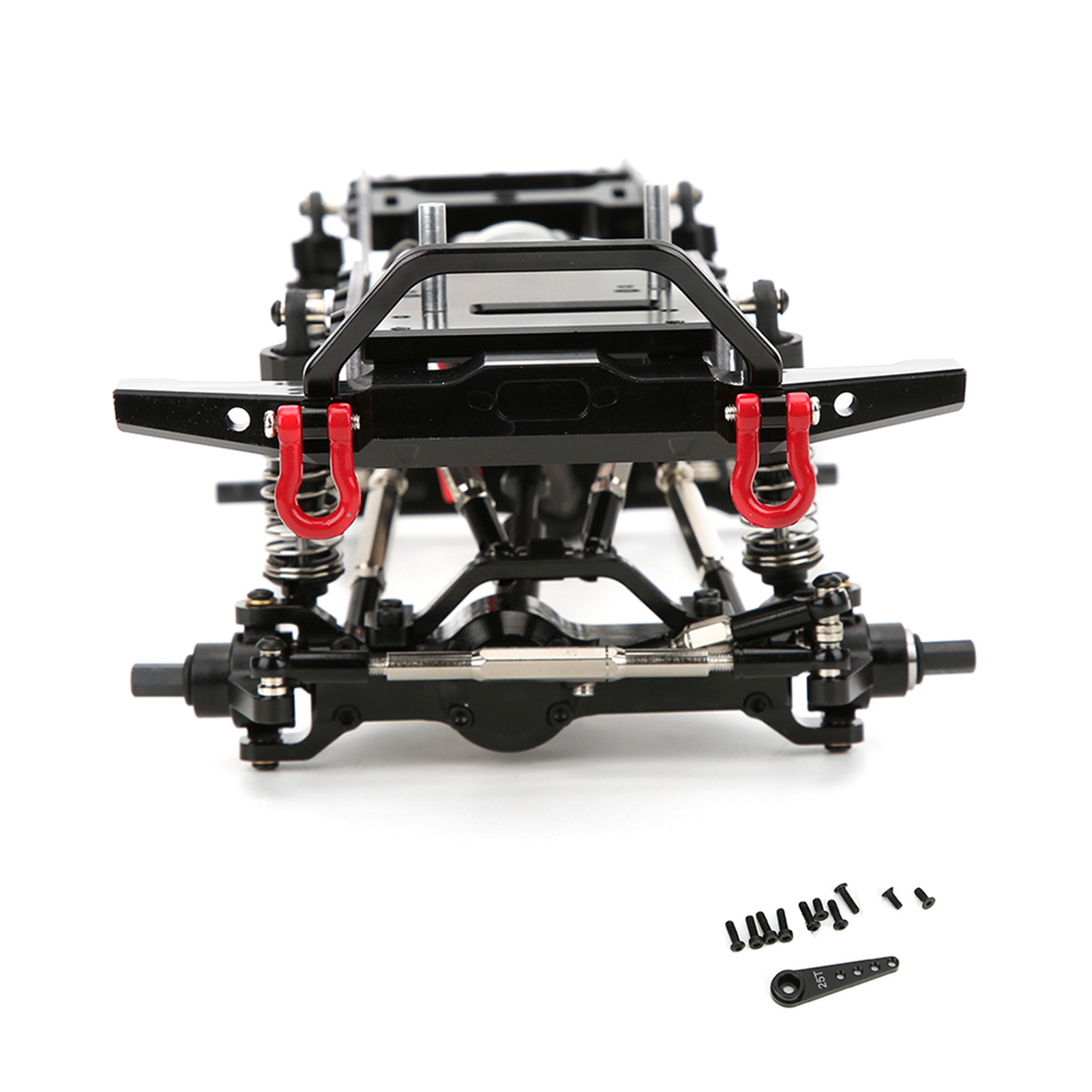 Metal 1/16 Car Body Chassis Frame Kit Accessory Fits for C14 C24(Black ...