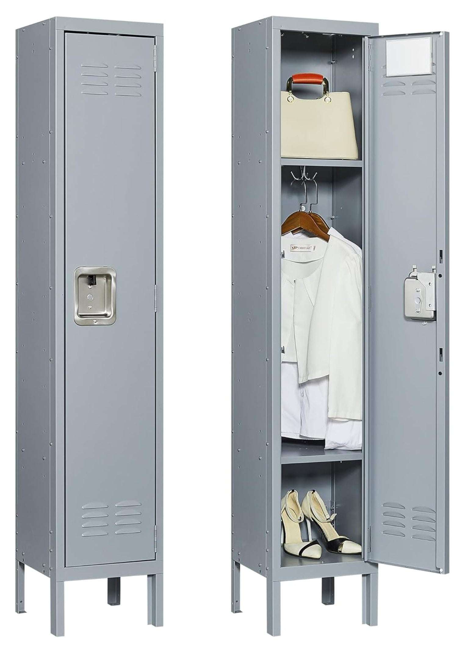 Metal 1 Tier Lockers for Employees,Steel Storage Employee Locker for ...